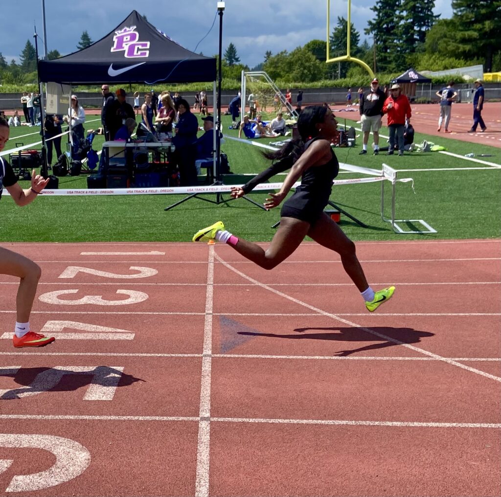 Varsity Track & Field at 2025 Districts - Portland Christian Schools